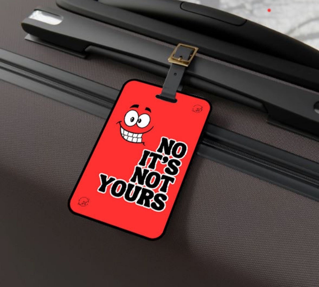 Printable Luggage Tags - Custom Travel Bag Labels for Weddings, Events ...