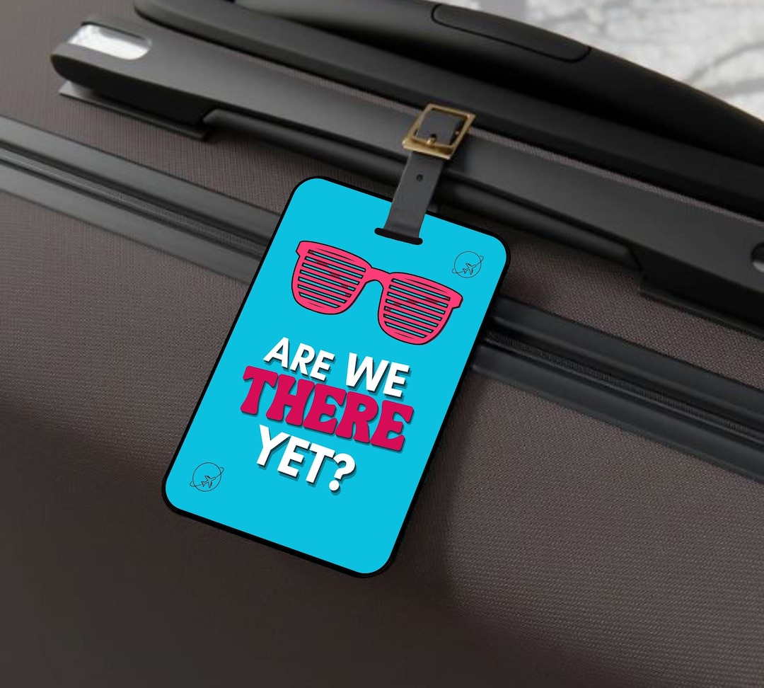Printable Luggage Tags, Custom Travel Bag Labels for Weddings ...