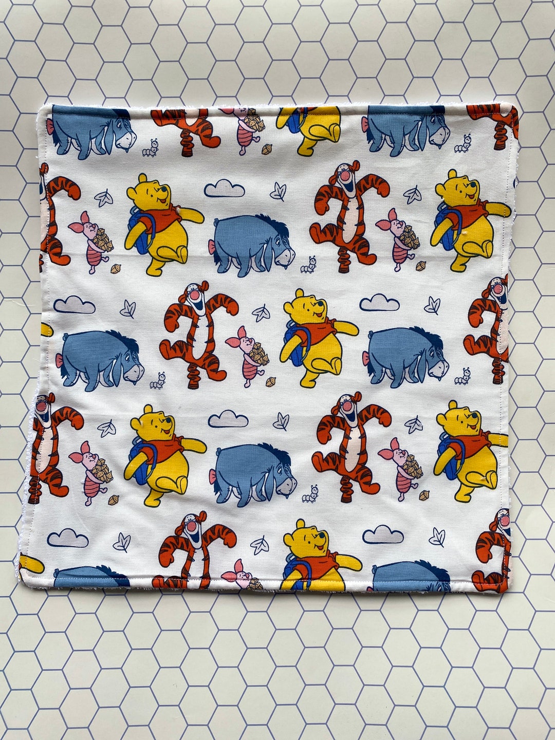 Baby Wash Cloth - Winnie the Pooh & Friends - Etsy