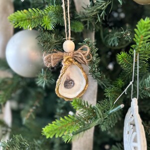 Oyster Shell Angel Ornament - Etsy