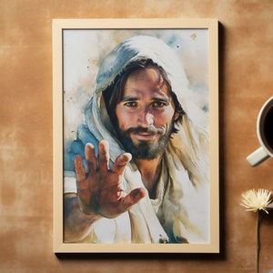 Healing Hand | Christian Art | Bible Art | Jesus Art | Digital Download ...