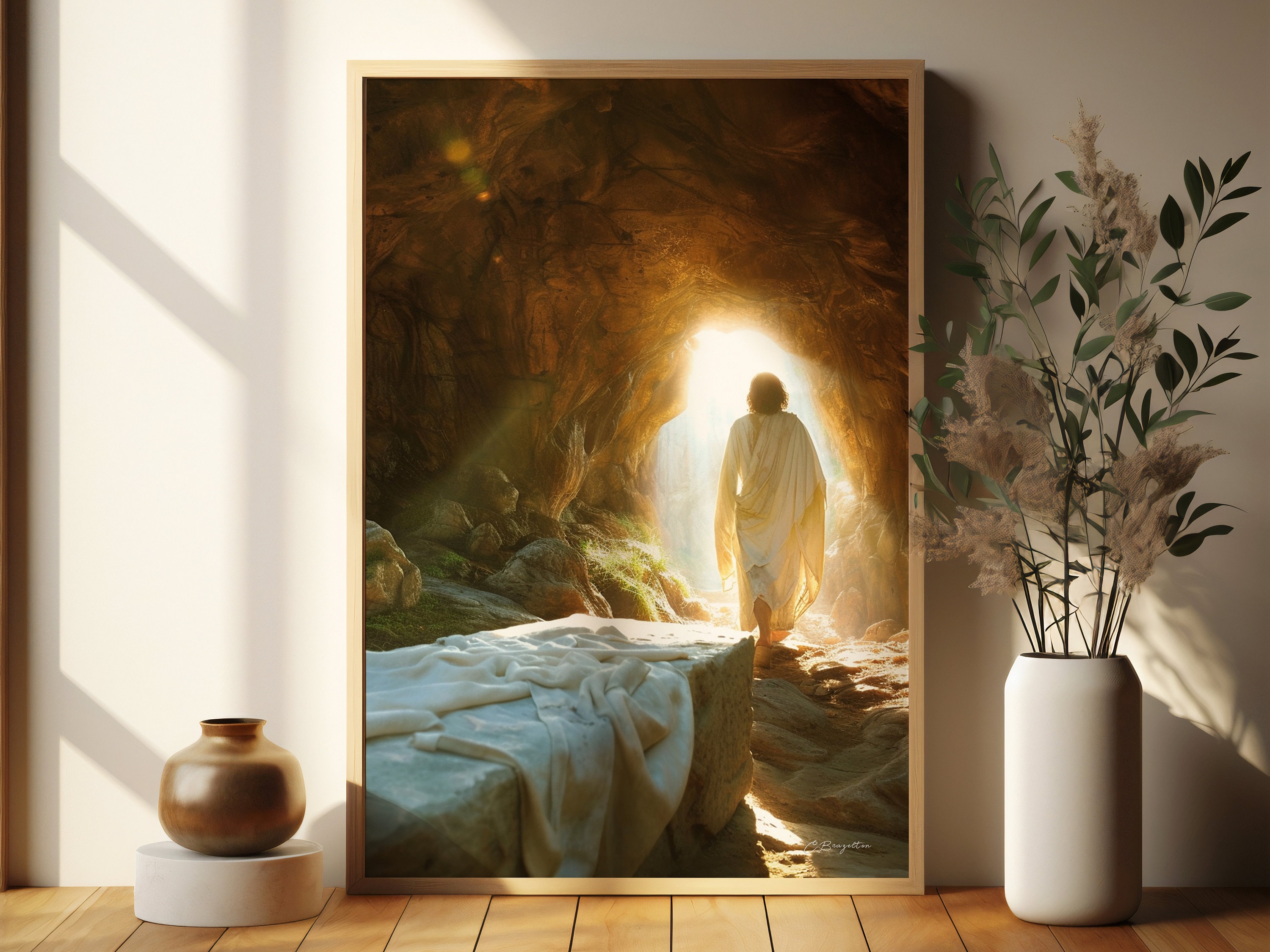 Victory in Jesus | Christian Art | Bible Art | Jesus Art | Digital ...