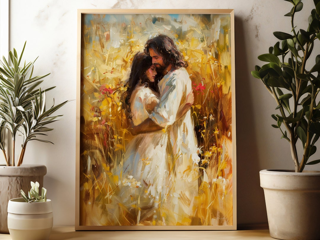 Rejoice in the Lord | Digital Download | Jesus Embracing Woman ...