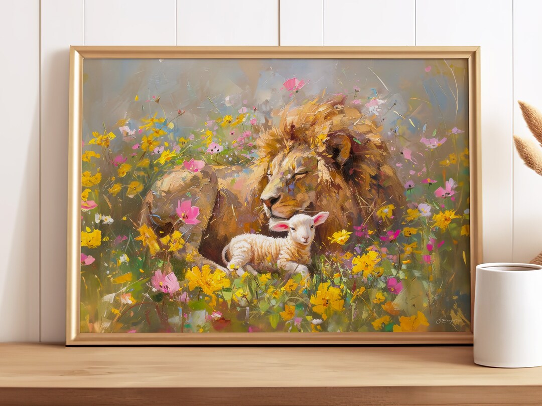 The Lion and the Lamb | Digital Download | Jesus Lamb of God | Lost ...