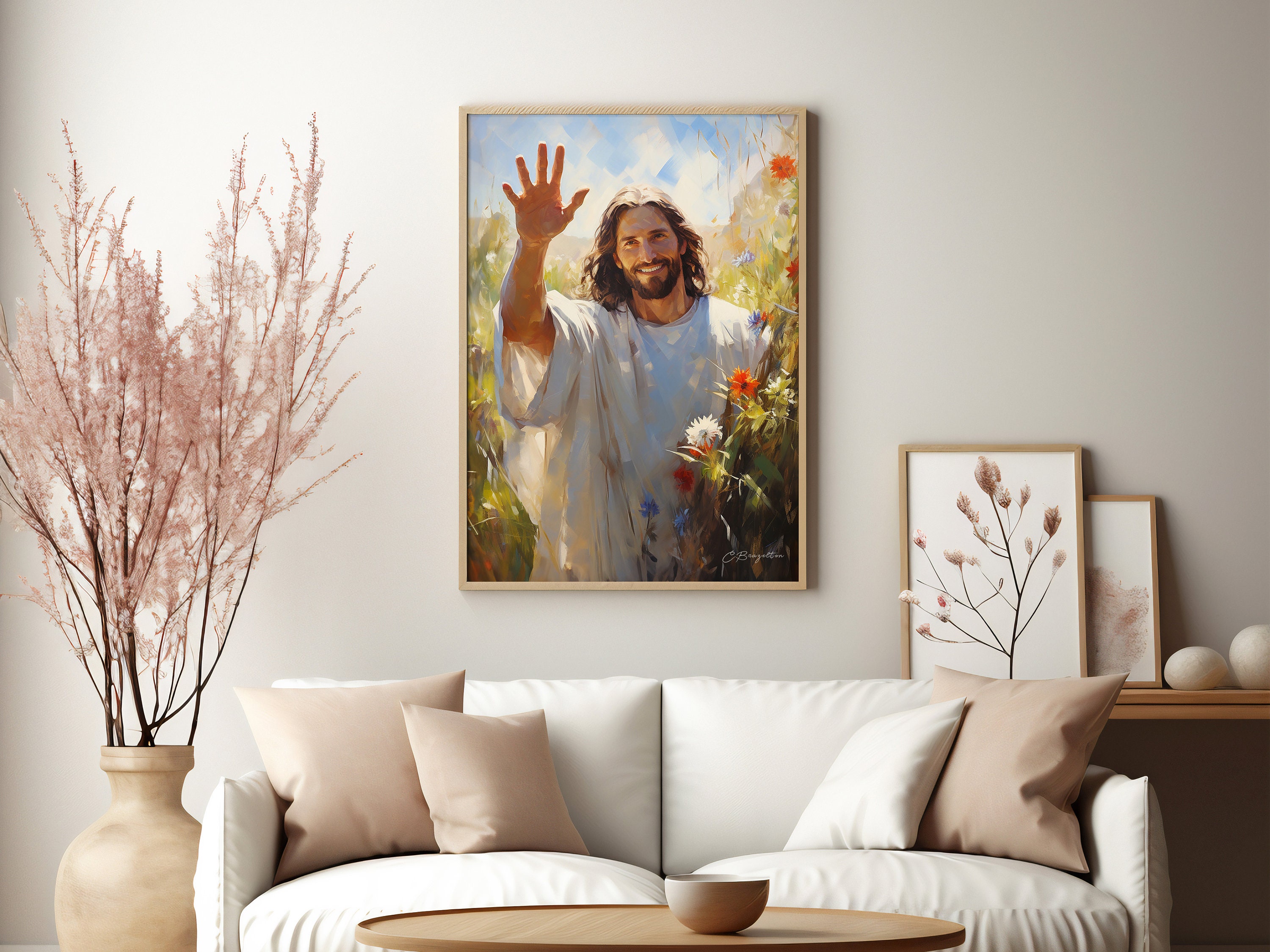 Well Done Christian Art Bible Art Jesus Art Digital Download Painted ...