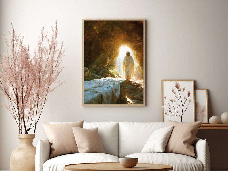 Victory in Jesus | Christian Art | Bible Art | Jesus Art | Digital ...