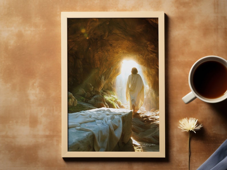 Victory in Jesus | Christian Art | Bible Art | Jesus Art | Digital ...