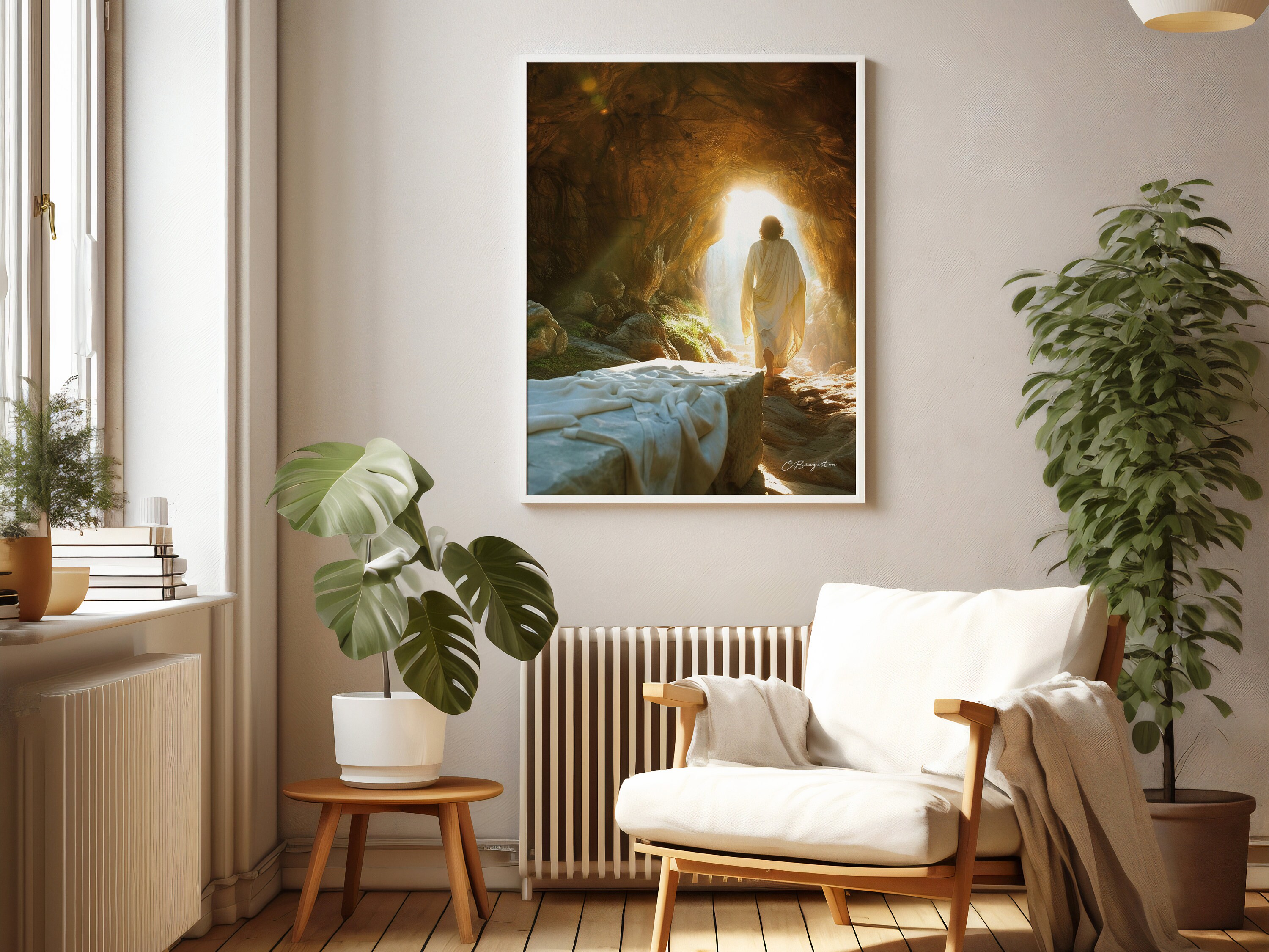Victory in Jesus | Christian Art | Bible Art | Jesus Art | Digital ...
