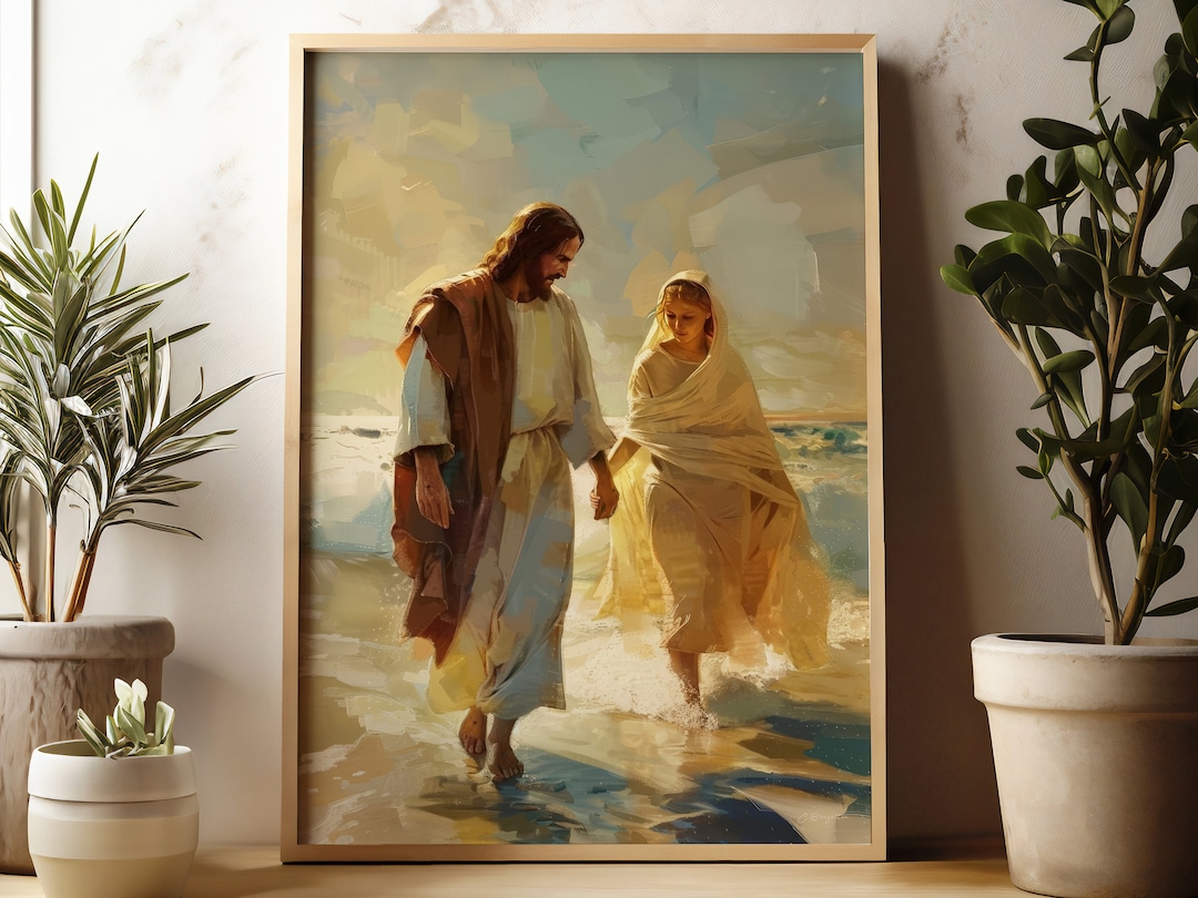 Walk by Faith | Digital Download | Jesus Christ Walking With Girl ...