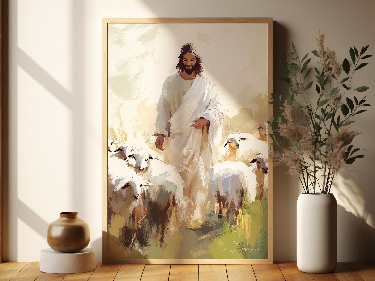 Chief Shepherd Digital Download Jesus Wall Art the Good Shepherd the ...