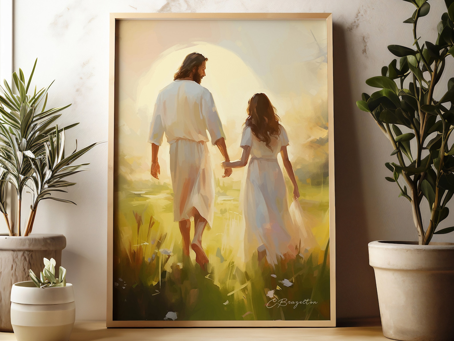 Come Follow Me | Digital Download | Jesus Christ Walking With Girl ...