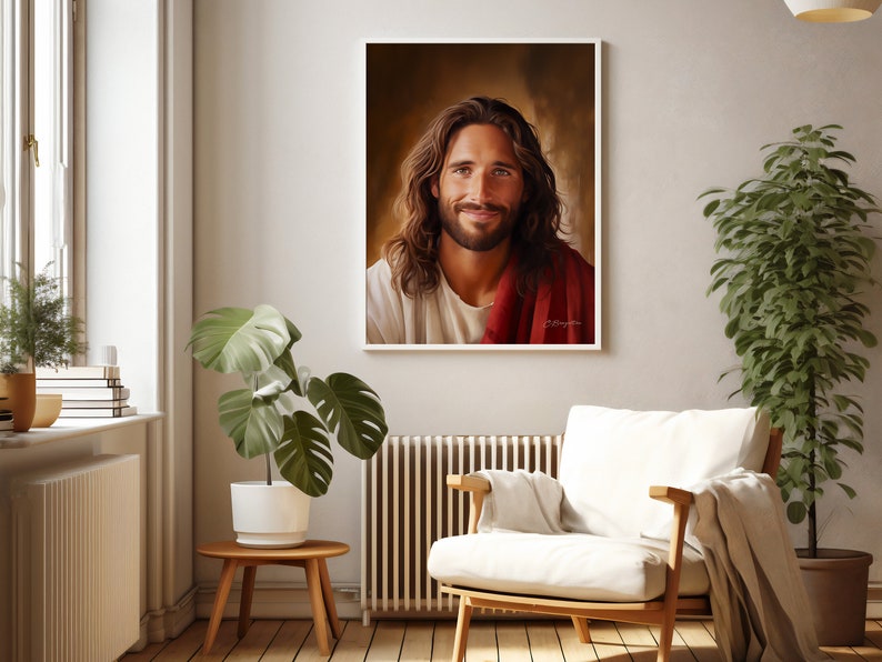 Above Every Name Digital Download Bible Christian Art Jesus Painting ...