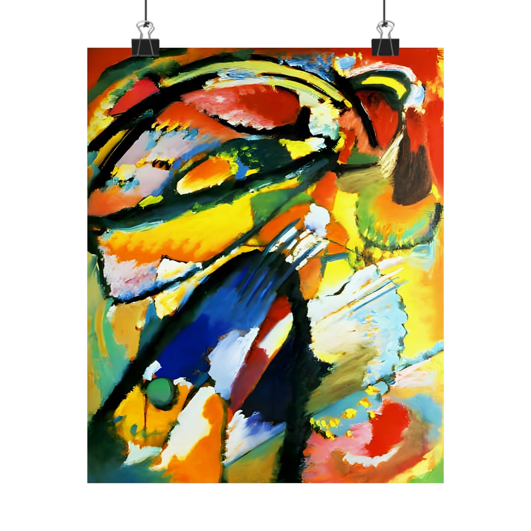 Wassily Kandinsky, an Angel of the Last Judgement, 1911, Kandinsky ...