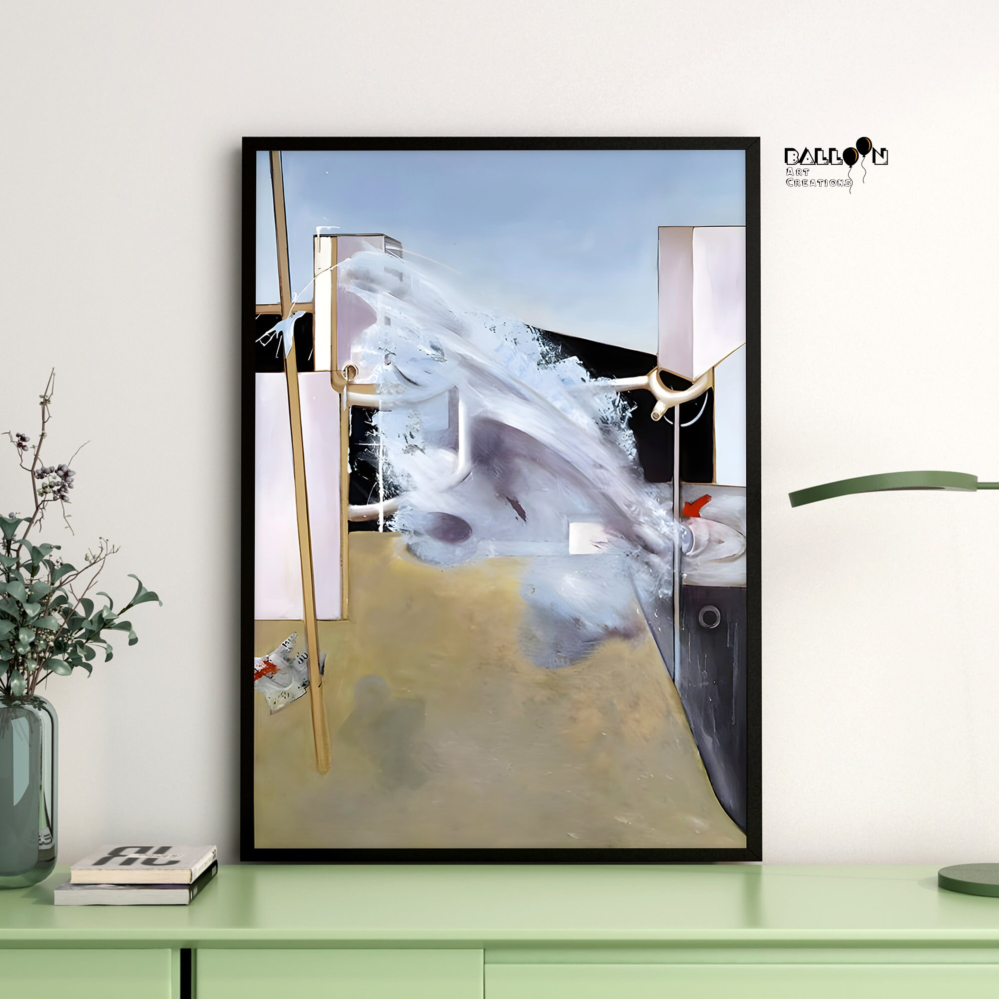 Francis Bacon, Jet of Water, 1979, Francis Bacon Poster, Bacon Wall Art ...