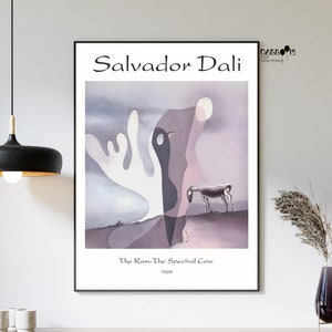 Salvador Dali, the Ram-the Spectral Cow, 1928, Salvador Dali Print ...