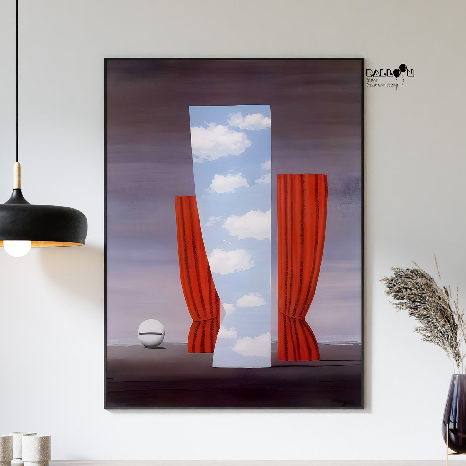 Rene Magritte, Gioconda, 1964, Rene Magritte Print, Magritte Poster ...