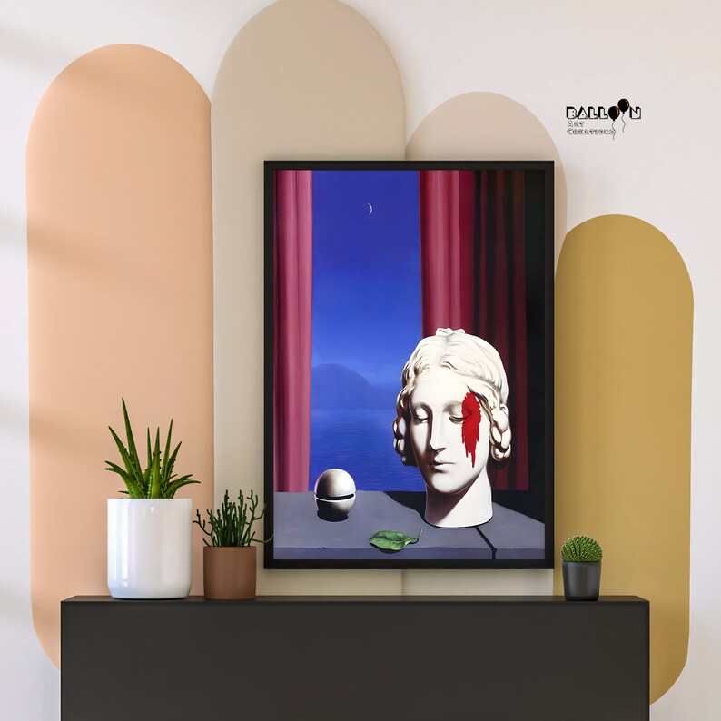 Rene Magritte, Memory, 1948, Rene Magritte Poster, Magritte Print ...