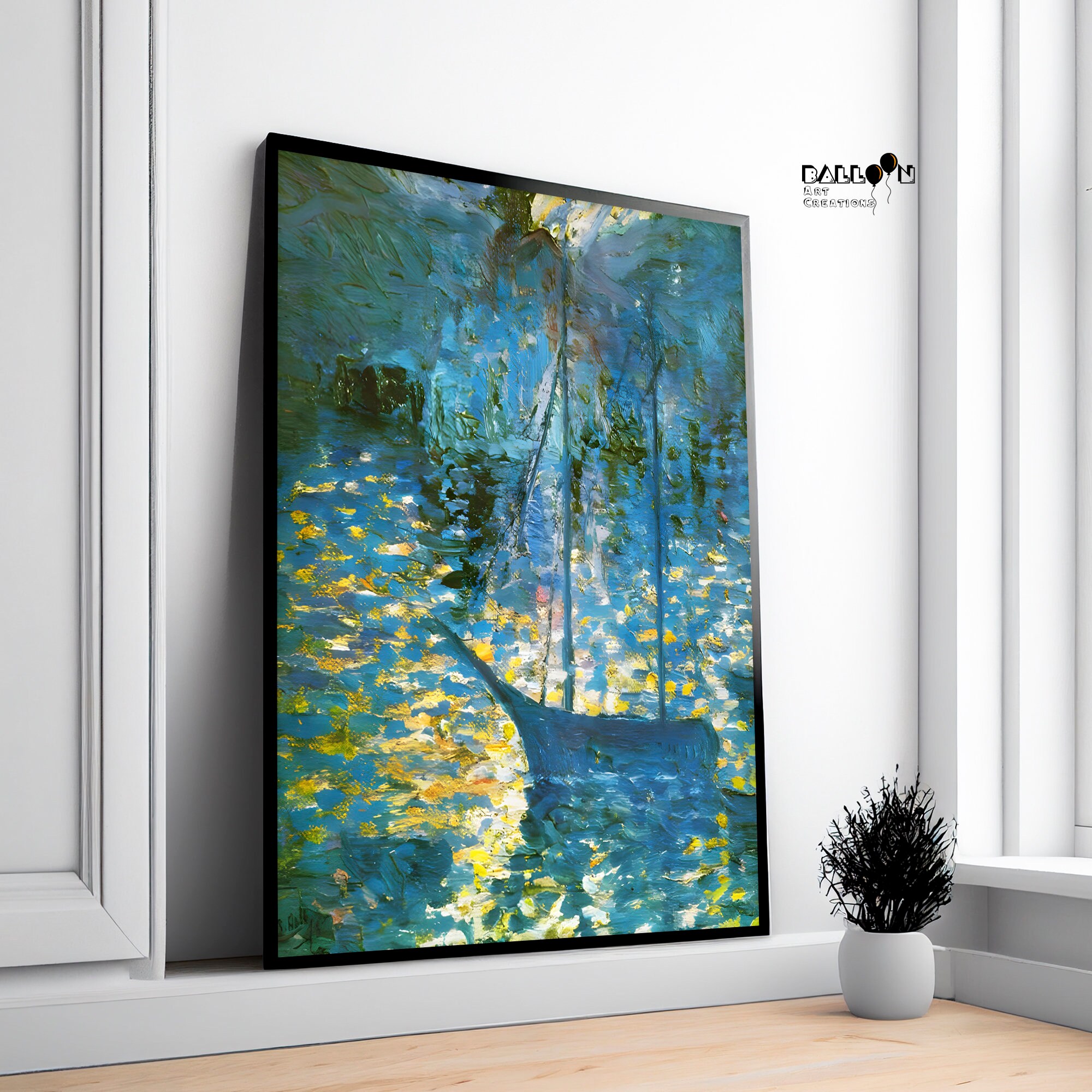 Salvador Dali, Boat, 1918, Salvador Dali Print, Dali Exhibiton Poster ...