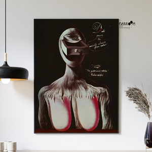 Salvador Dali, Woman With Drawers, 1936, Salvador Dali Poster ...