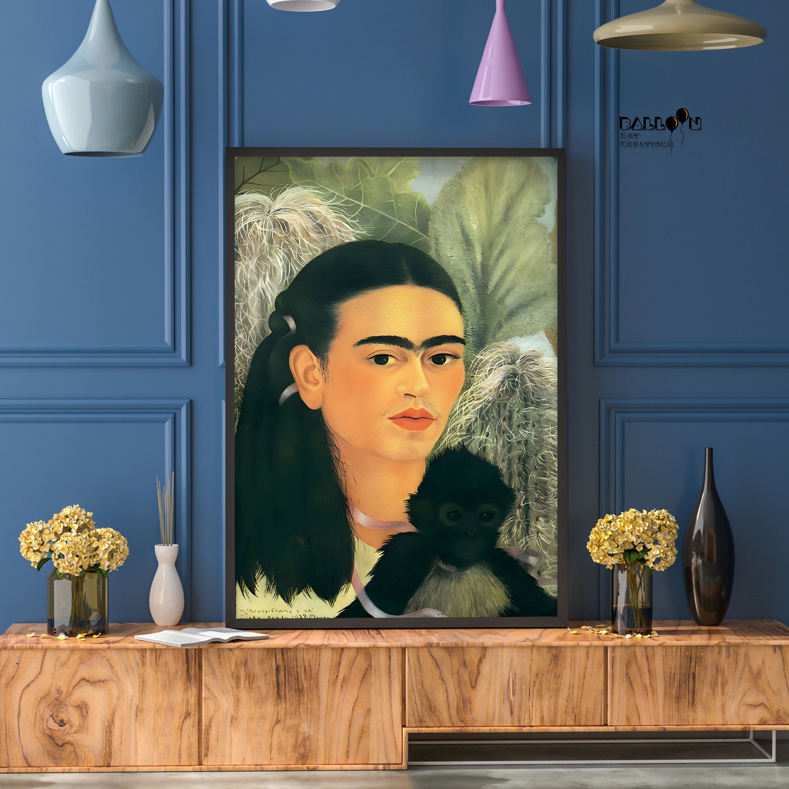 Frida Kahlo, Fulang-chang Y Yo, 1937, Frida Kahlo Print, Gallery Wall ...