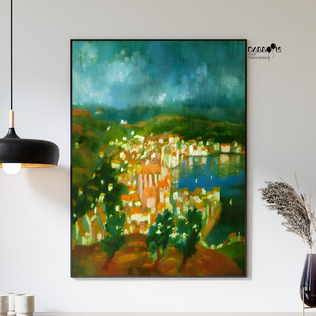 Salvador Dali, Landscape Near Cadaques, 1920-1921, Salvador Dali Print ...