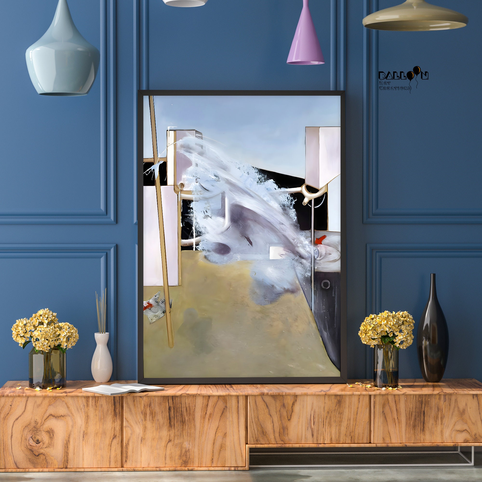 Francis Bacon, Jet of Water, 1979, Francis Bacon Poster, Bacon Wall Art ...