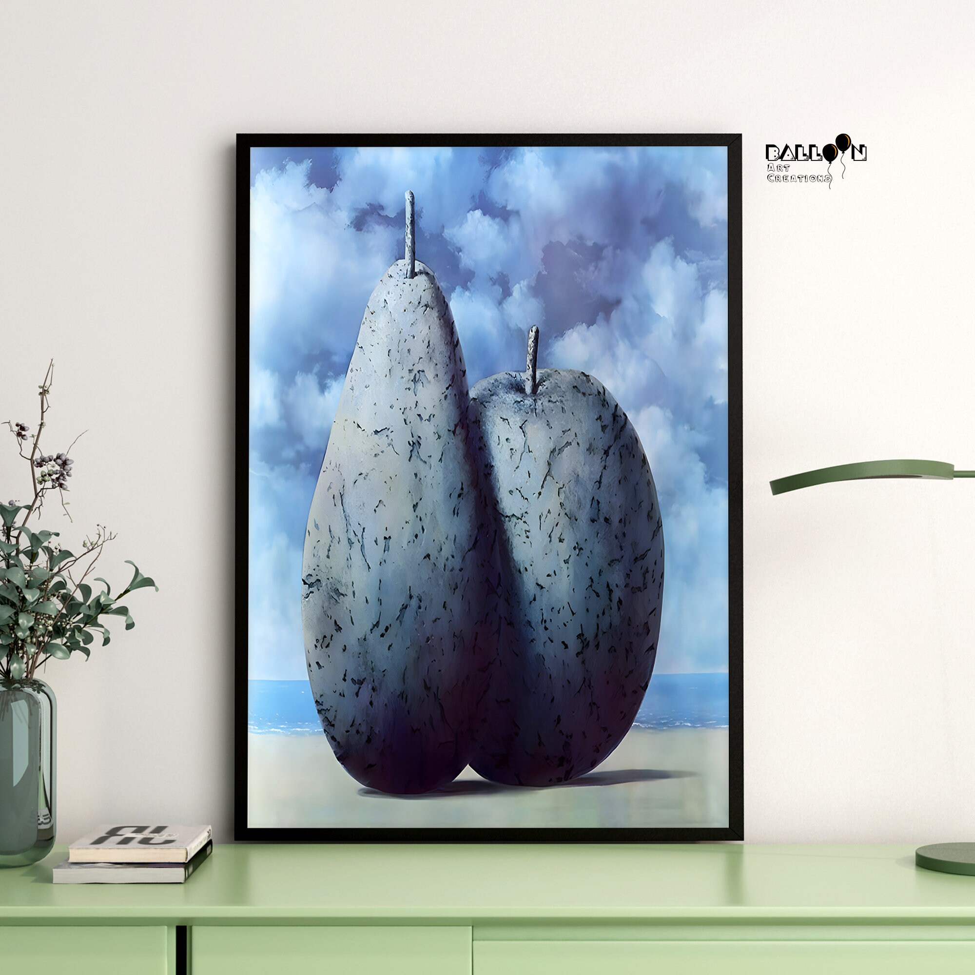 Rene Magritte, Memory of a Voyage, 1952, Rene Magritte Print, Modern ...