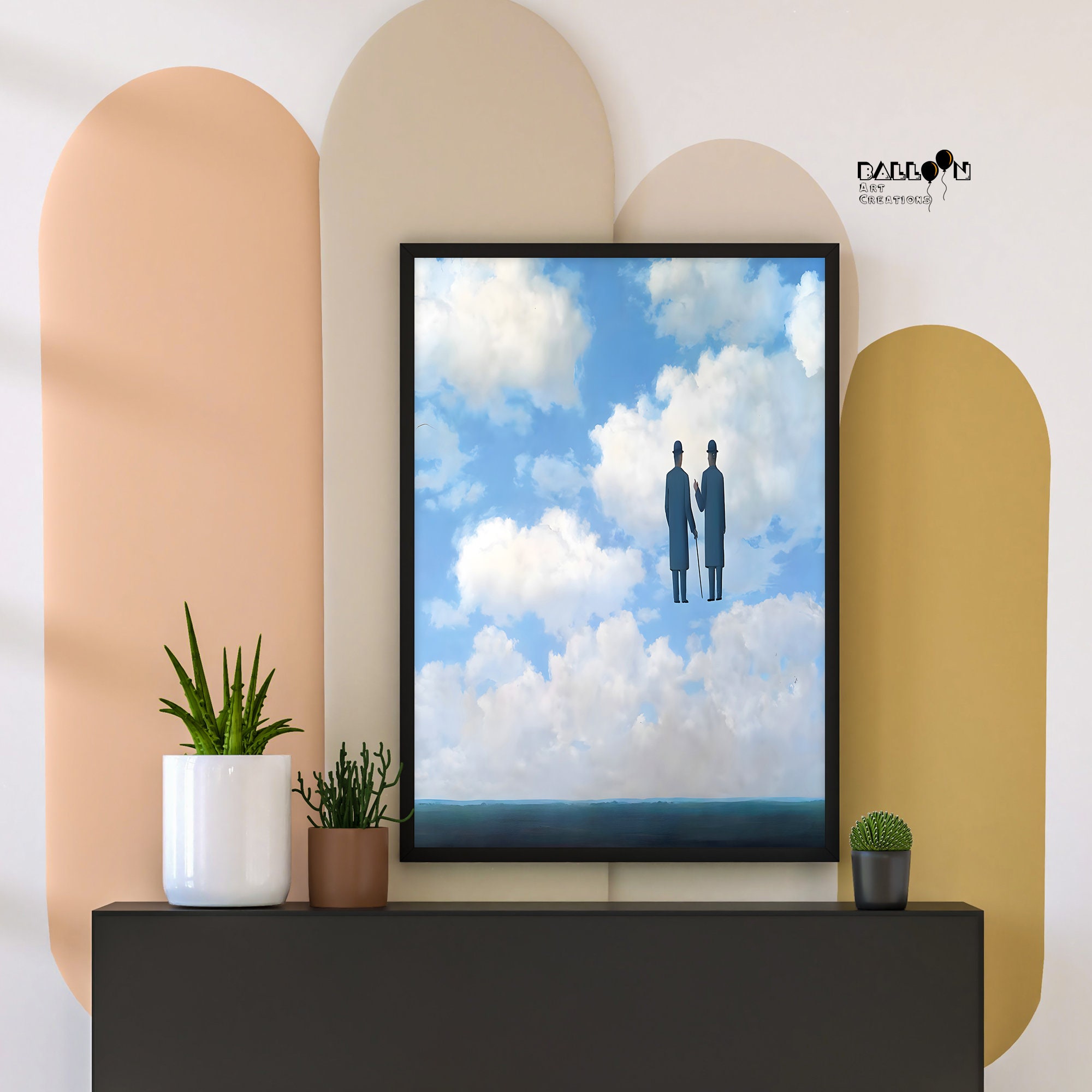 Rene Magritte, La Reconnaissance Infinie, 1963, Rene Magritte Print ...