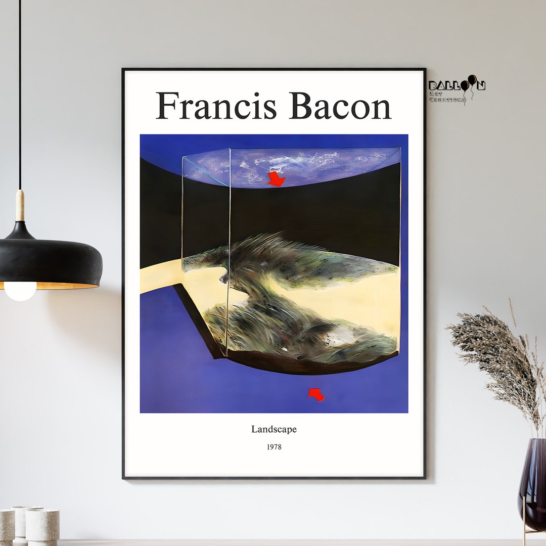 Francis Bacon, Landscape, 1978, Francis Bacon Poster, Wall Art ...