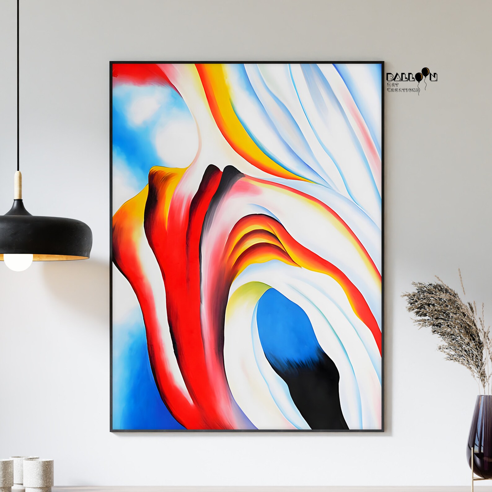 Georgia O'keeffe, Music Pink and Blue, 1918, Spring Tree No.1, 1945 ...