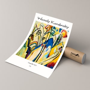 Wassily Kandinsky, Composition No.4, 1911, Kandinsky Poster ...