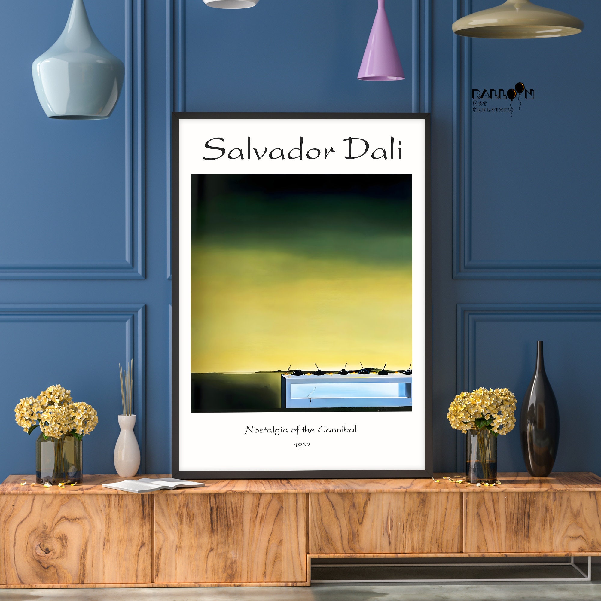 Salvador Dali, Nostalgia of the Cannibal, 1932, Salvador Dali Print ...