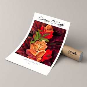 Georgia O Keeffe, Autumn Leaves Lake George N.Y., 1924, Georgia O ...