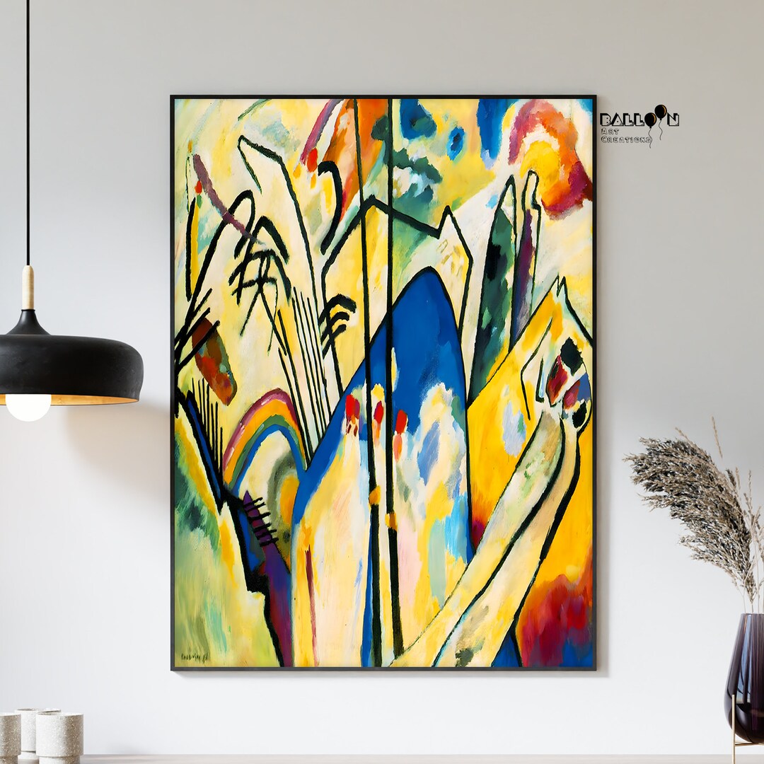 Wassily Kandinsky, Composition No.4, 1911, Kandinsky Poster ...