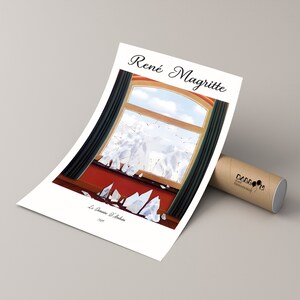 Rene Magritte, Le Domaine Darnheim, 1949, Rene Magritte Poster ...