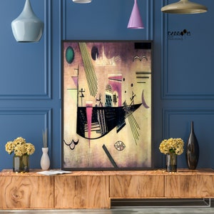 Wassily Kandinsky, Capricious, 1930, Kandinsky Poster, Expressionist ...