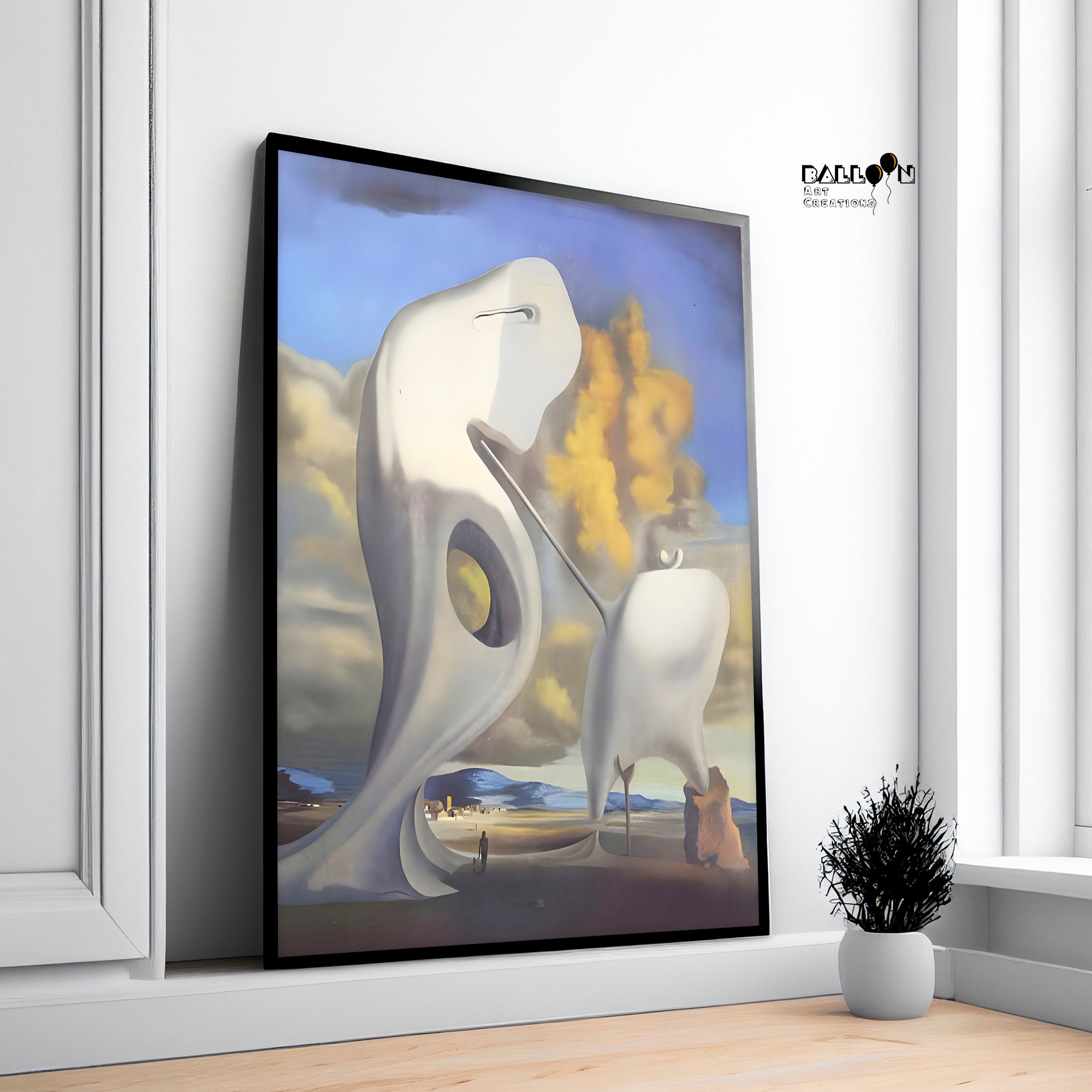 Salvador Dali, the Architectonic Angelus of Millet, 1933, Salvador Dali ...