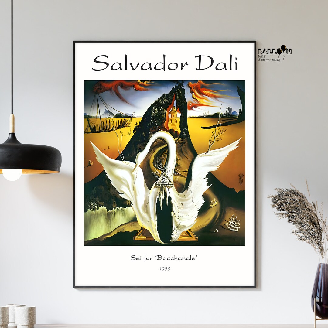 Salvador Dali, Set for 'bacchanale', 1939, Salvador Dali Print, Dali ...