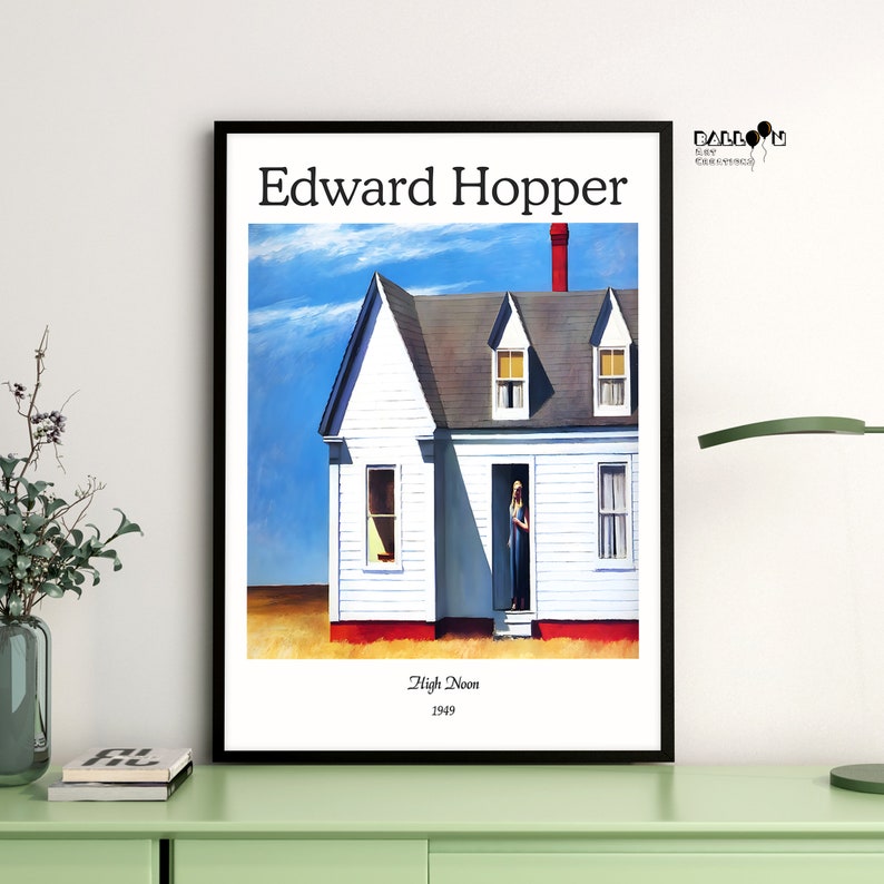 Edward Hopper, High Noon, 1949, Edward Hopper Print, Home Wall Decor ...