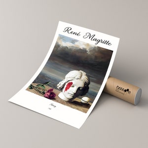 Rene Magritte, Memory, 1948, Rene Magritte Print, Surrealism Art ...