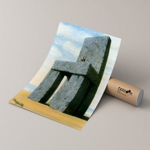 Rene Magritte, the Legend of the Centuries, 1950, Magritte Wall Print ...