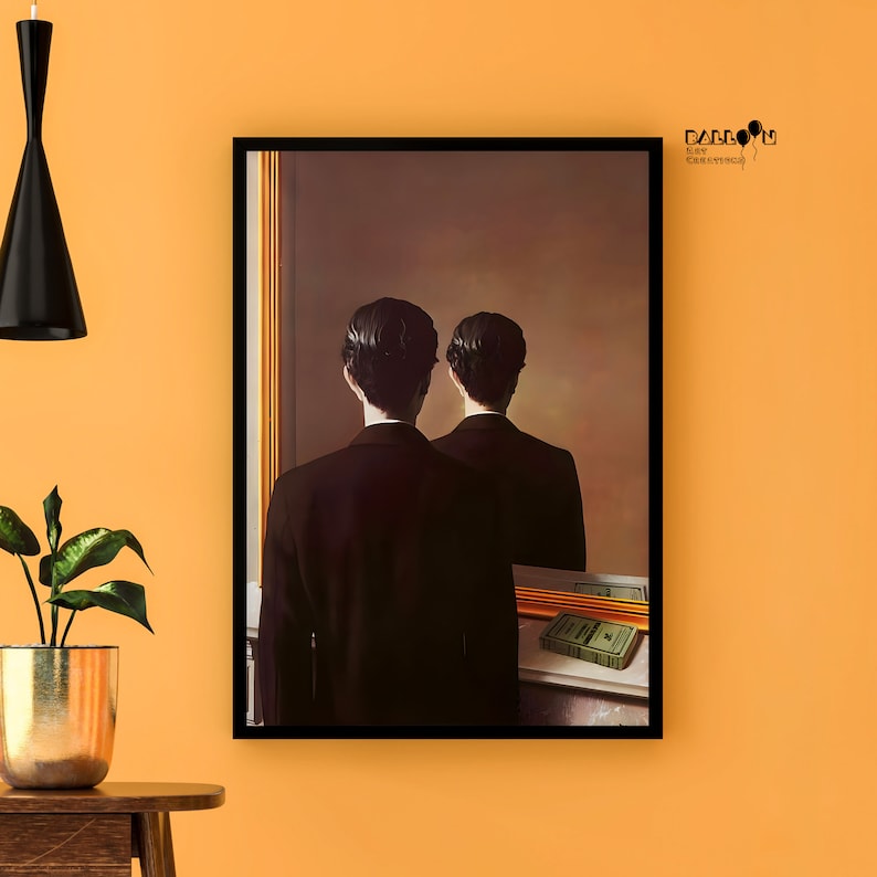 Rene Magritte, La Reproduction Interdite, 1937, Magritte Poster ...