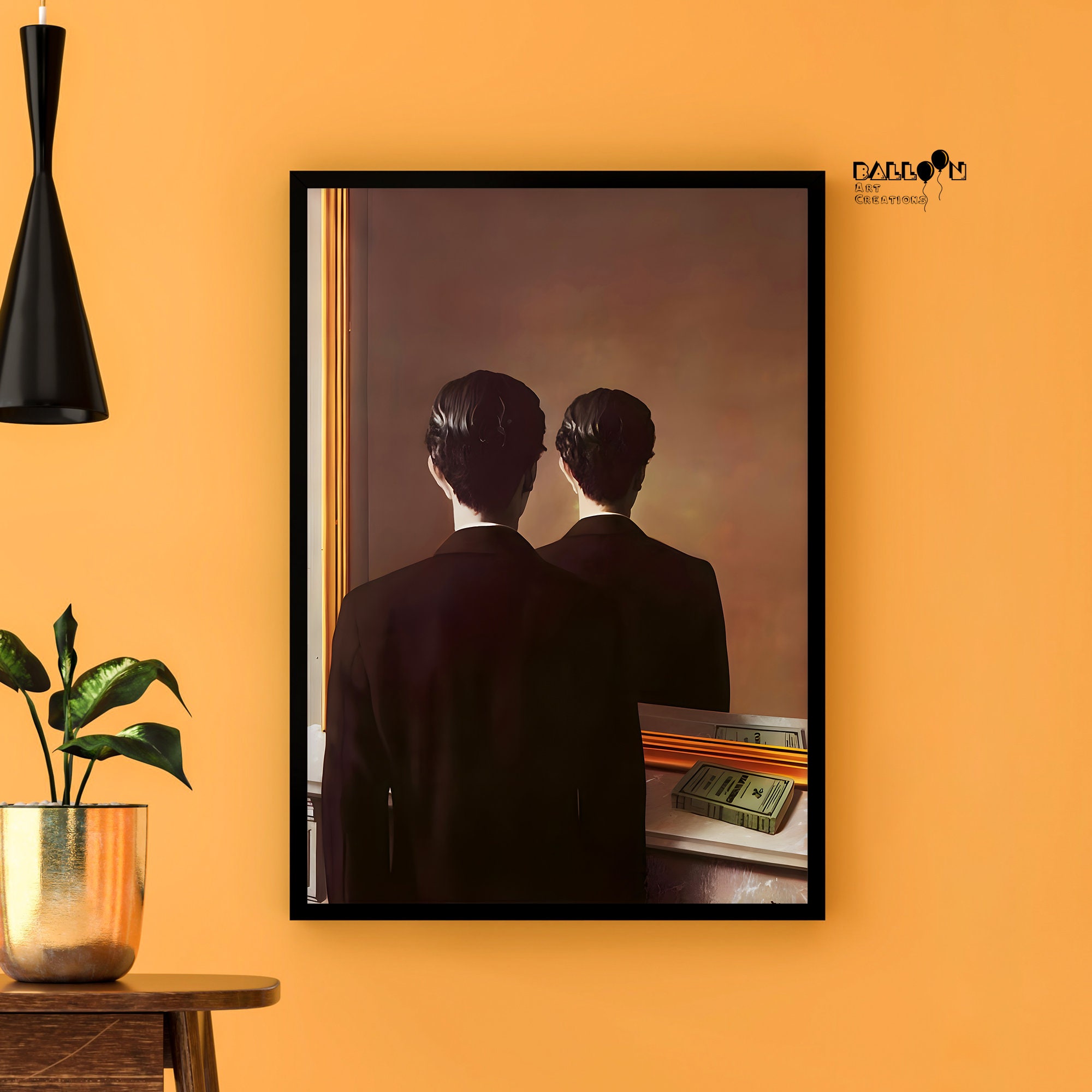 Rene Magritte, La Reproduction Interdite, 1937, Magritte Poster ...