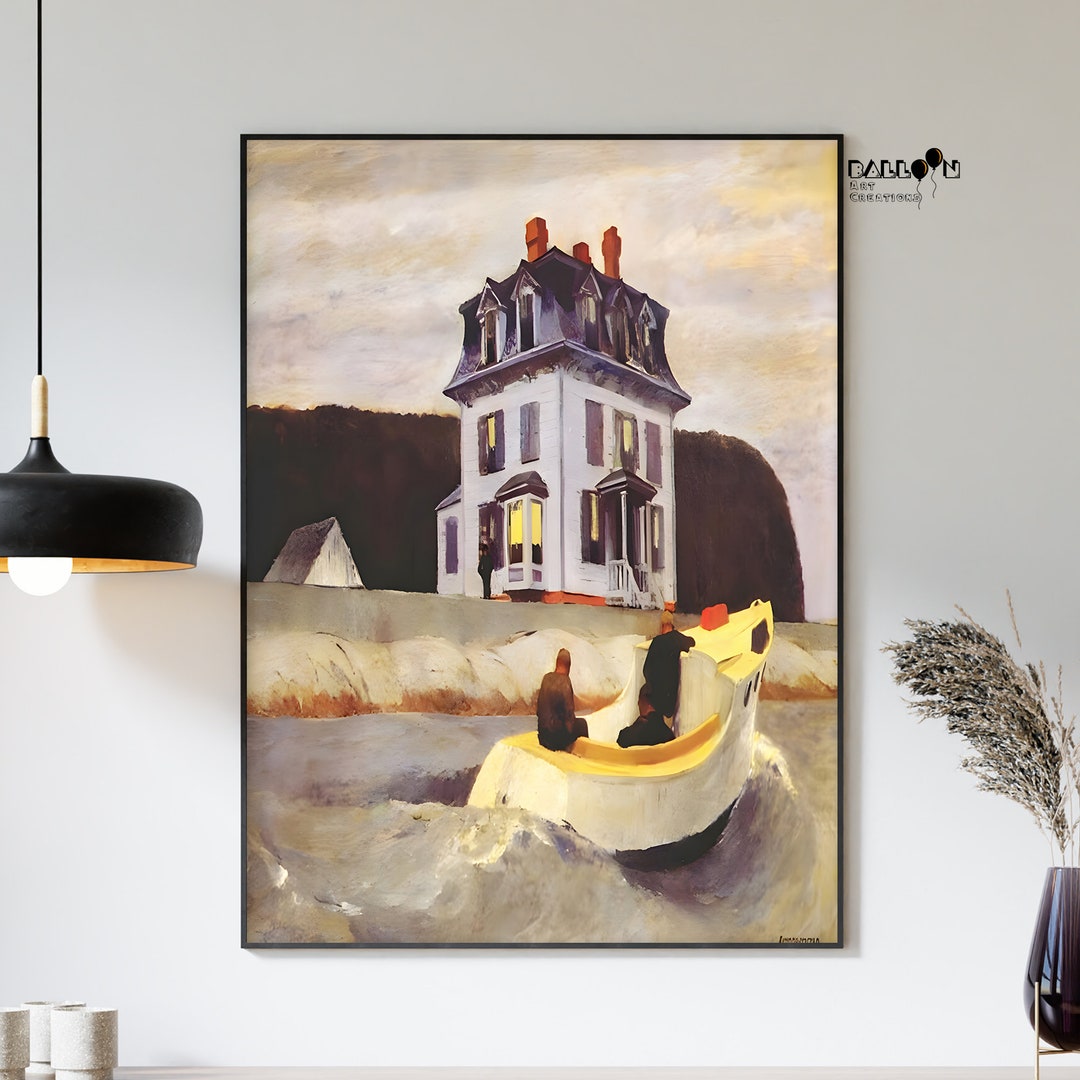 Edward Hopper, the Bootleggers, 192, Hopper Wall Print, Home Wall Decor ...