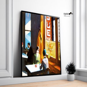 Edward Hopper, Chop Suey, 1929, Edward Hopper Print, Realism Art ...