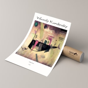 Wassily Kandinsky, Capricious, 1930, Kandinsky Poster, Expressionist ...