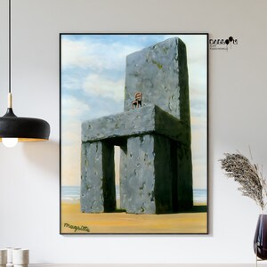 Rene Magritte, the Legend of the Centuries, 1950, Magritte Wall Print ...