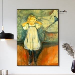 Edvard Munch, Ashes II, 1896, Edvard Munch Poster, Munch Wall Poster ...