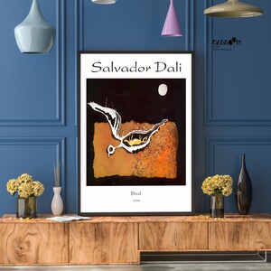 Salvador Dali, Bird, 1928, Salvador Dali Print, Dali Exhibiton Poster ...