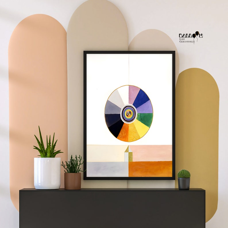 Hilma Af Klint, Series 7 No.7d, 1920, Klint Print, Modern Art, Abstract ...